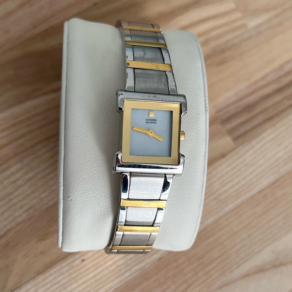 Citizen | Accessories | Citizen Ecodrive Ladies Watch Two Tone Gold ...
